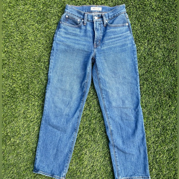 Madewell | Jeans | Madewell The Perfect Vintage Straight Jean Size 25p | Poshmark